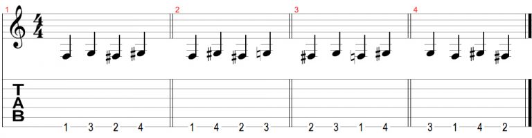 Simple Guitar Exercises For Beginners - Learn Guitar With Aaron Matthies